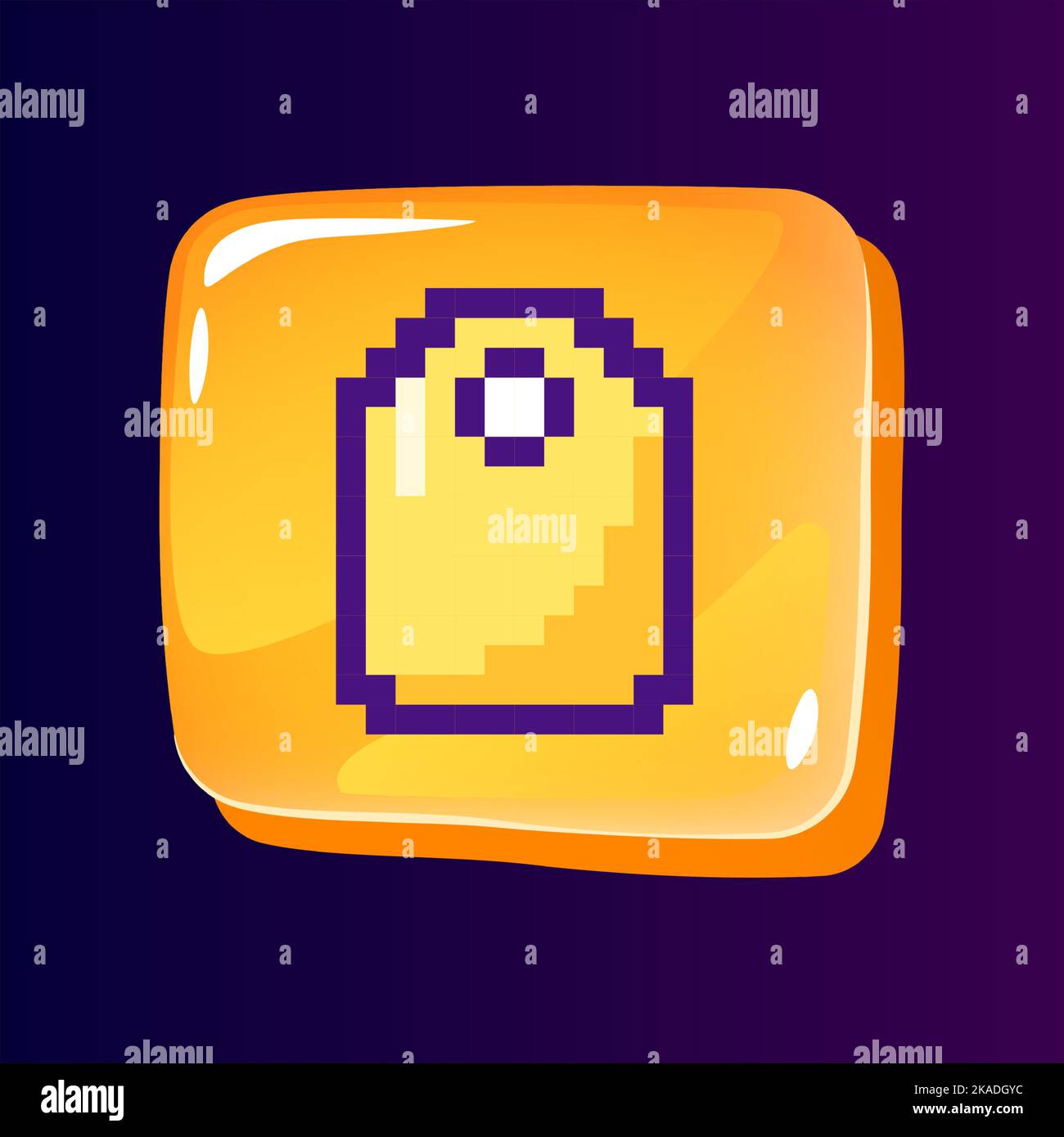 Price Tag Glossy Ui Button With Pixelated Color Icon Stock Vector Image And Art Alamy 
