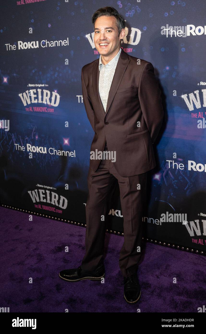 November 1, 2022, New York, New York, United States: Eric Appel attends ...