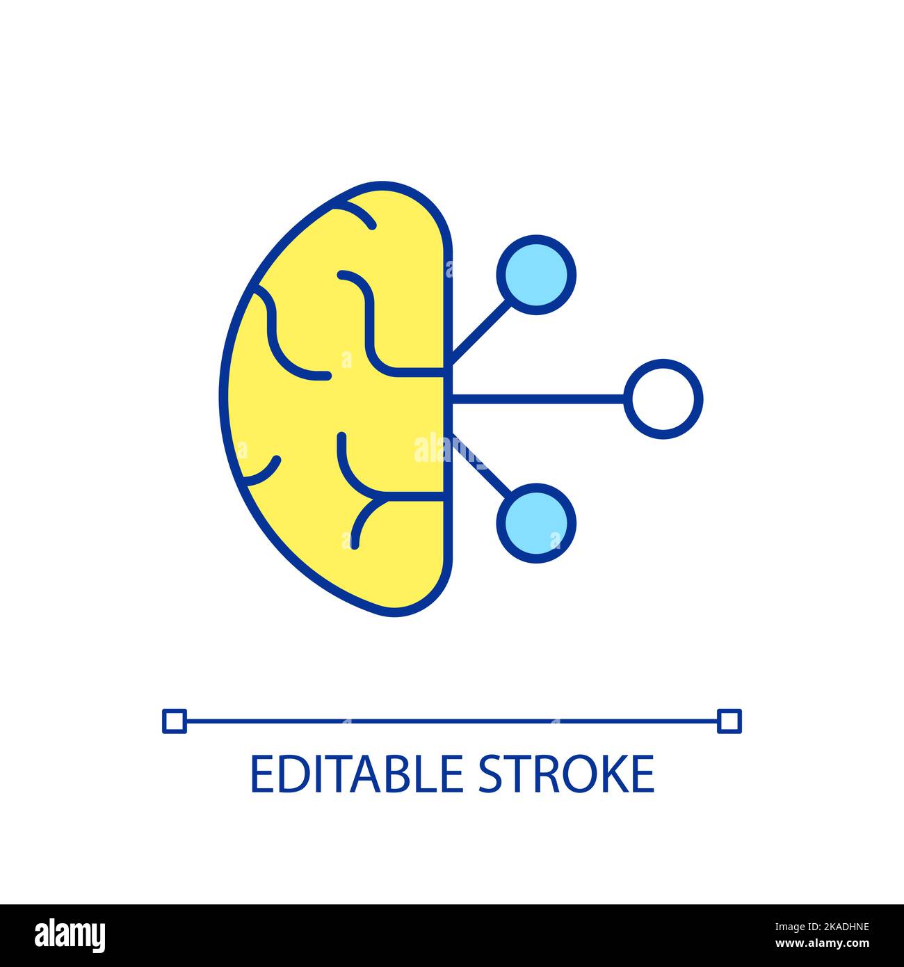 Neural connectivity Stock Vector Images - Alamy