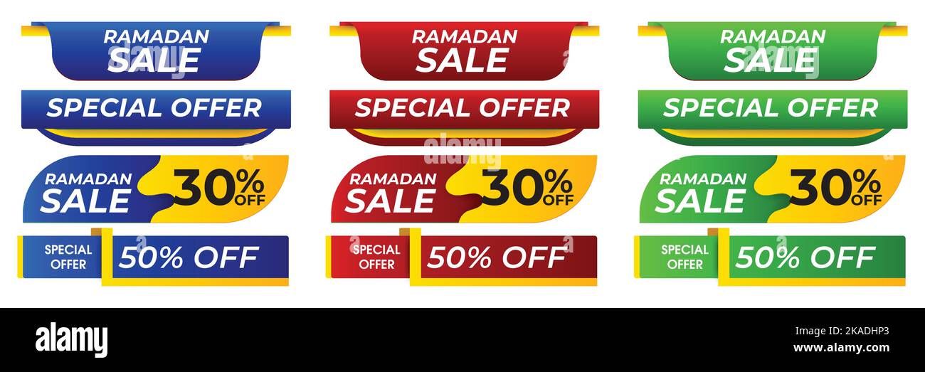 Ramadan offer badge Cut Out Stock Images & Pictures - Alamy