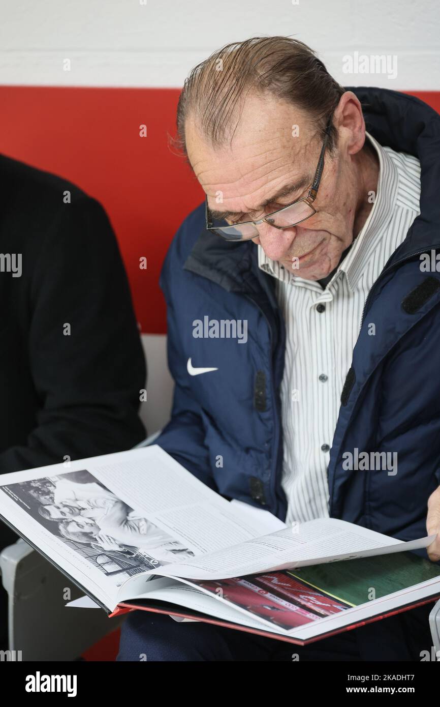 Former player Christian Piot pictured during a press conference of ...