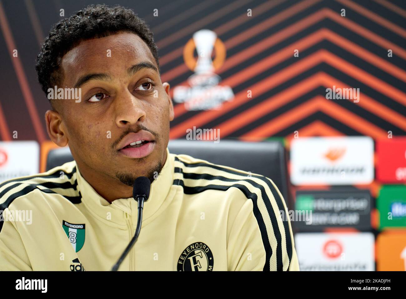 Rotterdam, Netherlands. 02/11/2022, Rotterdam - Quinten Timber of ...