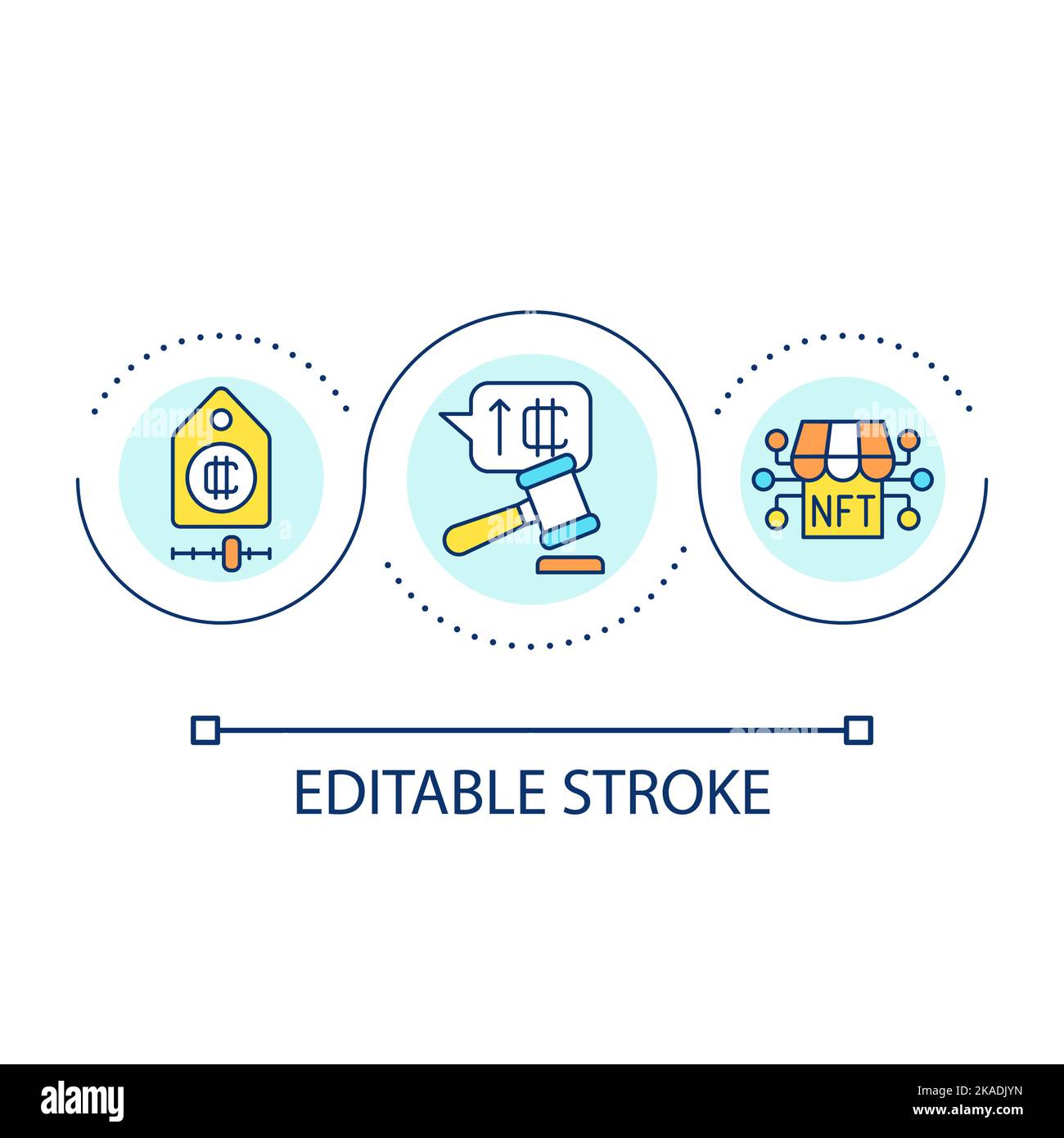 Nft auction Cut Out Stock Images & Pictures - Alamy