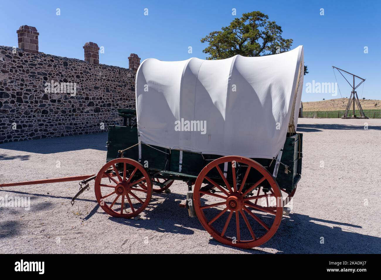 Prairie schooner hi-res stock photography and images - Alamy