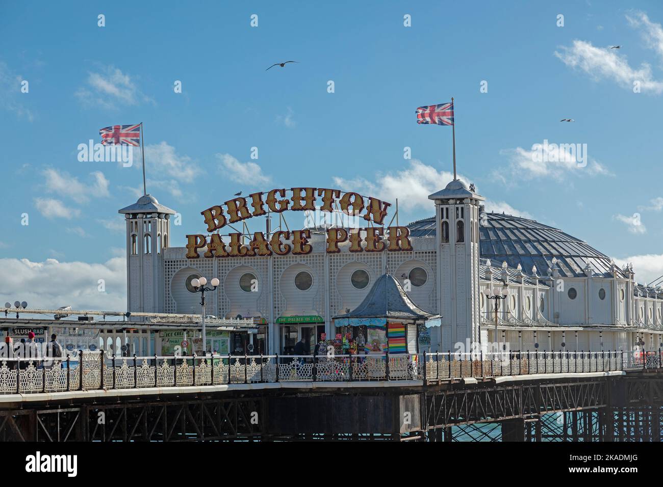 Palace Pier, Brighton, England, Great Britain Stock Photo - Alamy
