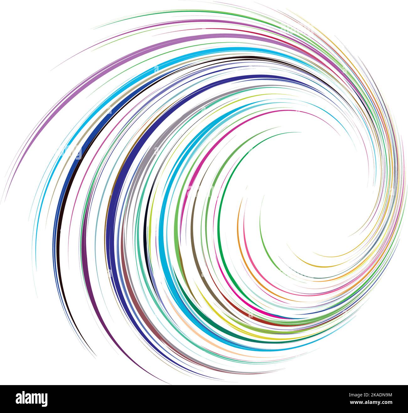 abstract background circle colorful wave vector Stock Vector Image ...