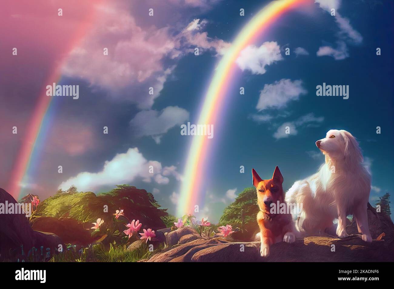 Little rainbow bridge hi-res stock photography and images - Alamy