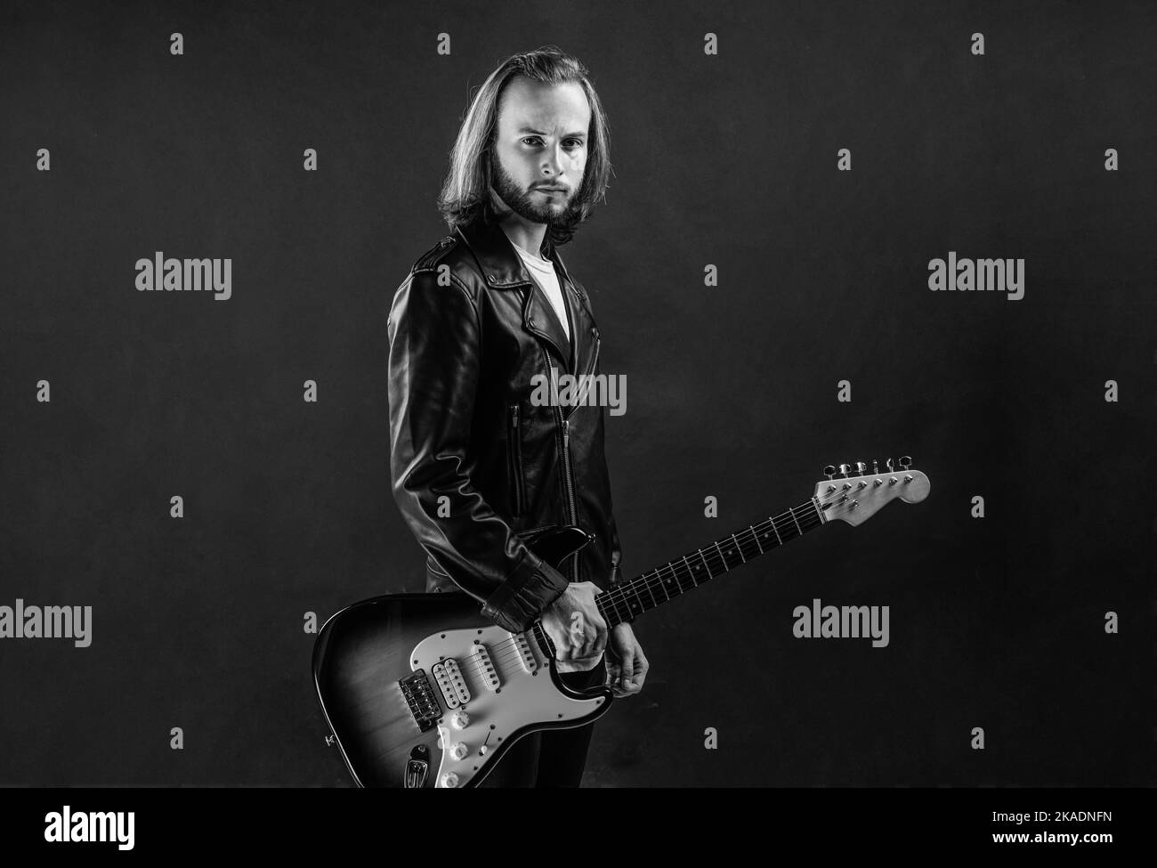 my style. musician guitar player. masterfully playing rock music ...