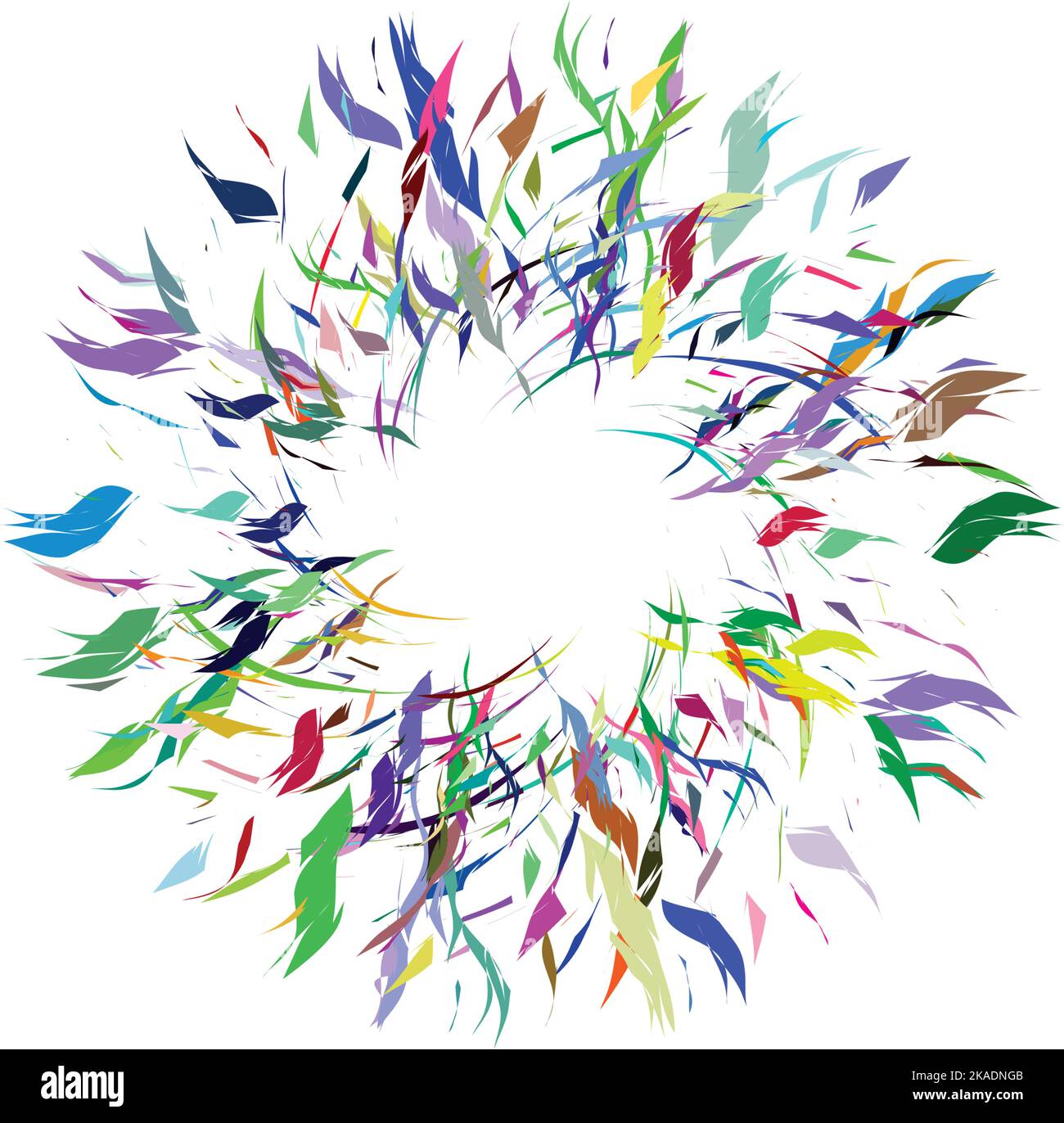 Particles of shrapnel Cut Out Stock Images & Pictures - Alamy