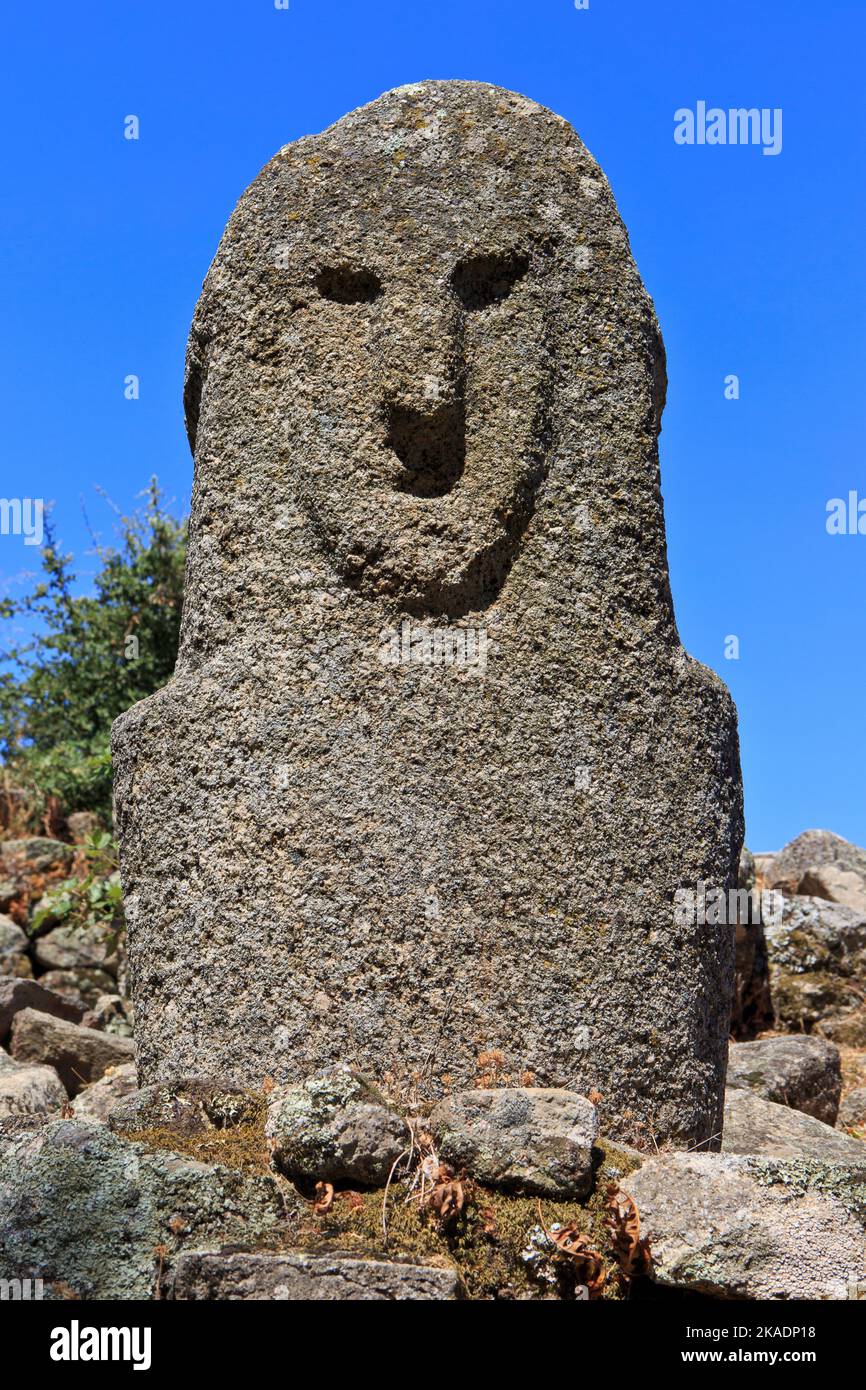 Statue menhir filitosa corsica hi-res stock photography and images - Alamy