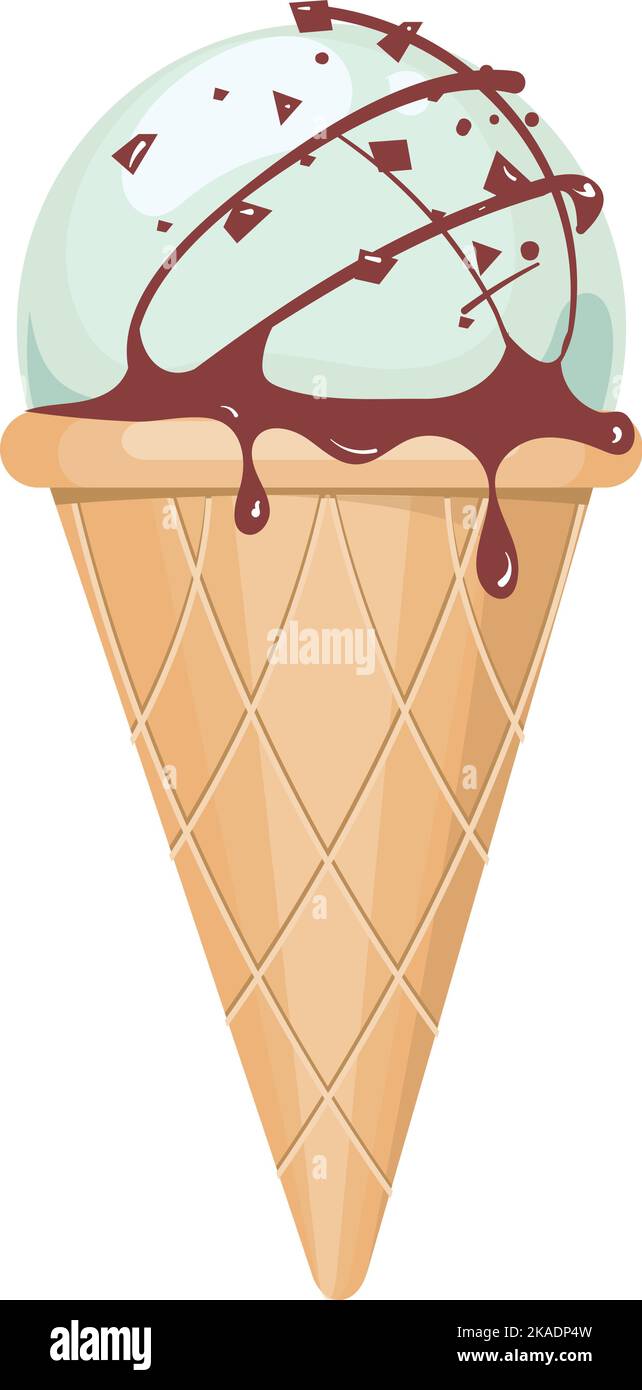 Mint milk dessert nuts Stock Vector Images - Alamy