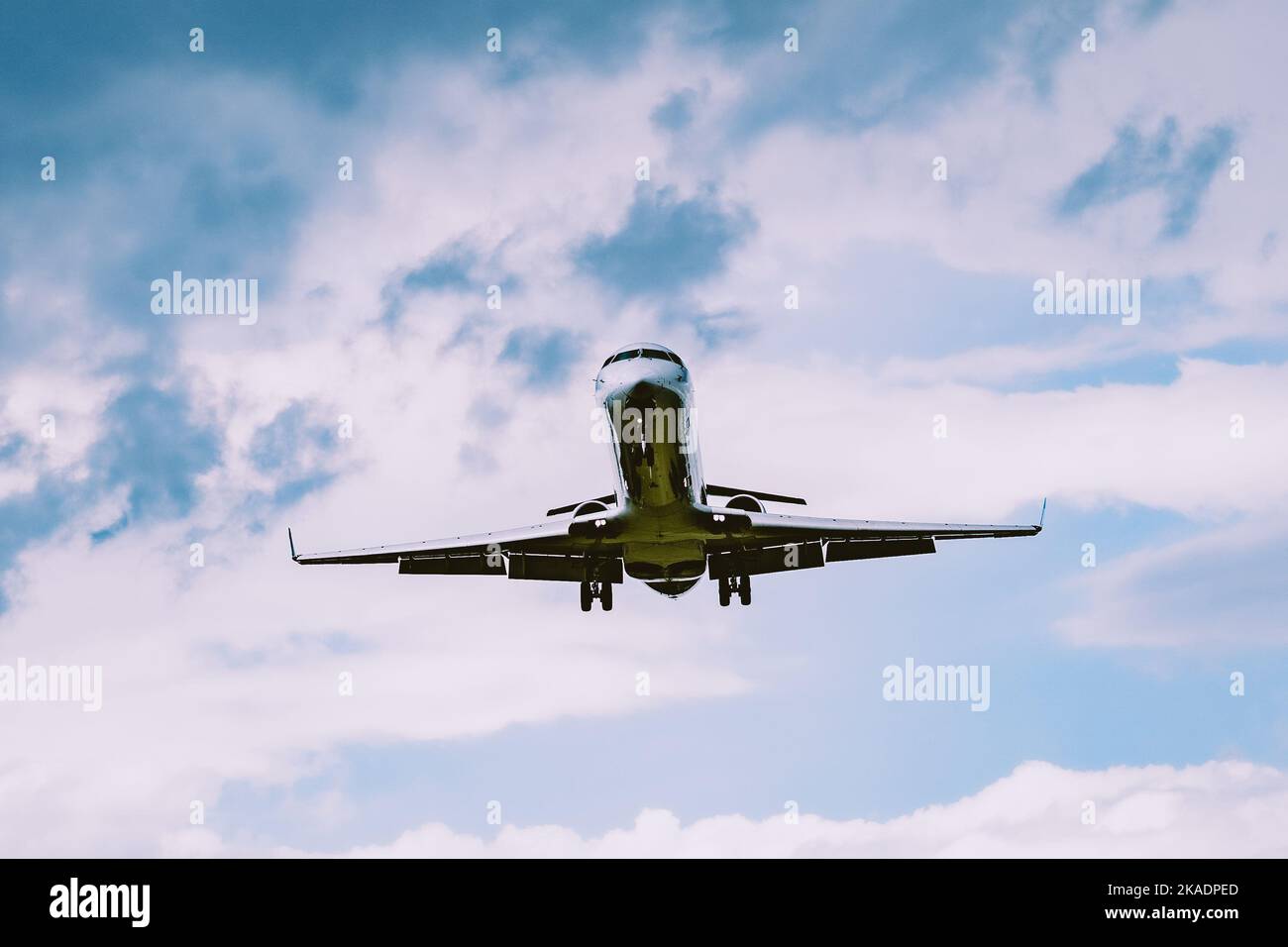 Low angle shot plane hi-res stock photography and images - Alamy
