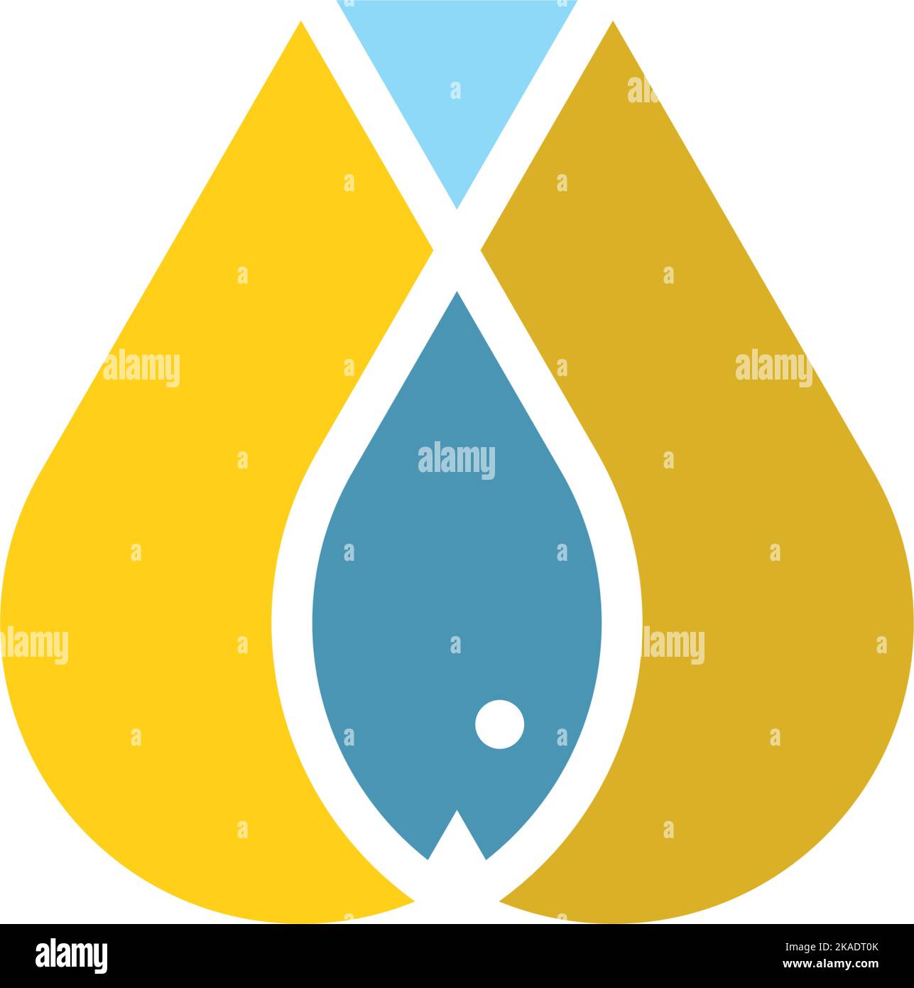 Fish oil symbol concept Stock Vector Images - Alamy