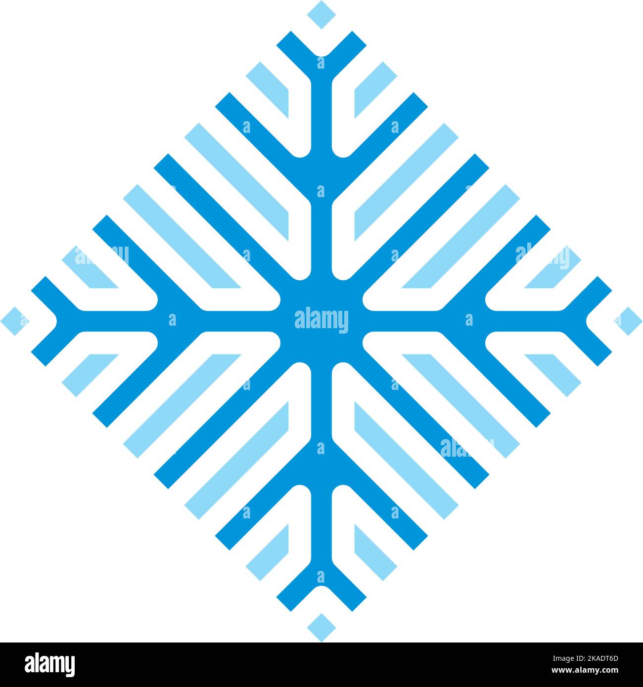 ice snowflake vector logo icon design element Stock Vector Image & Art ...