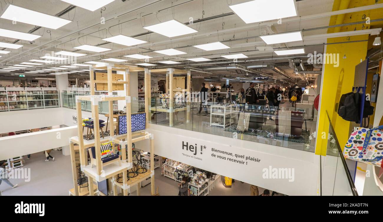 IKEA PARIS LA MADELEINE Stock Photo - Alamy