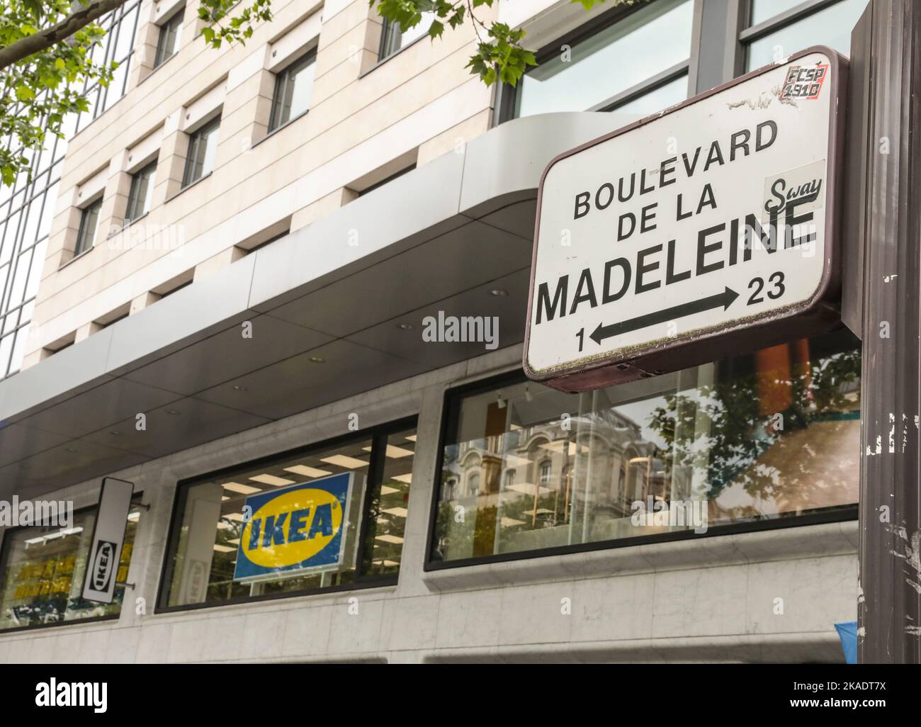 IKEA PARIS LA MADELEINE Stock Photo - Alamy
