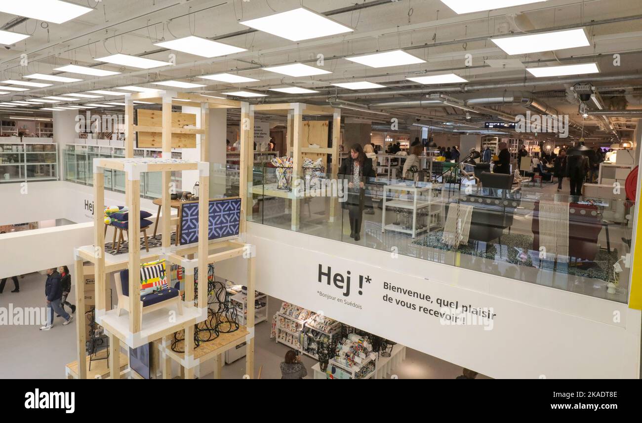 IKEA PARIS LA MADELEINE Stock Photo - Alamy