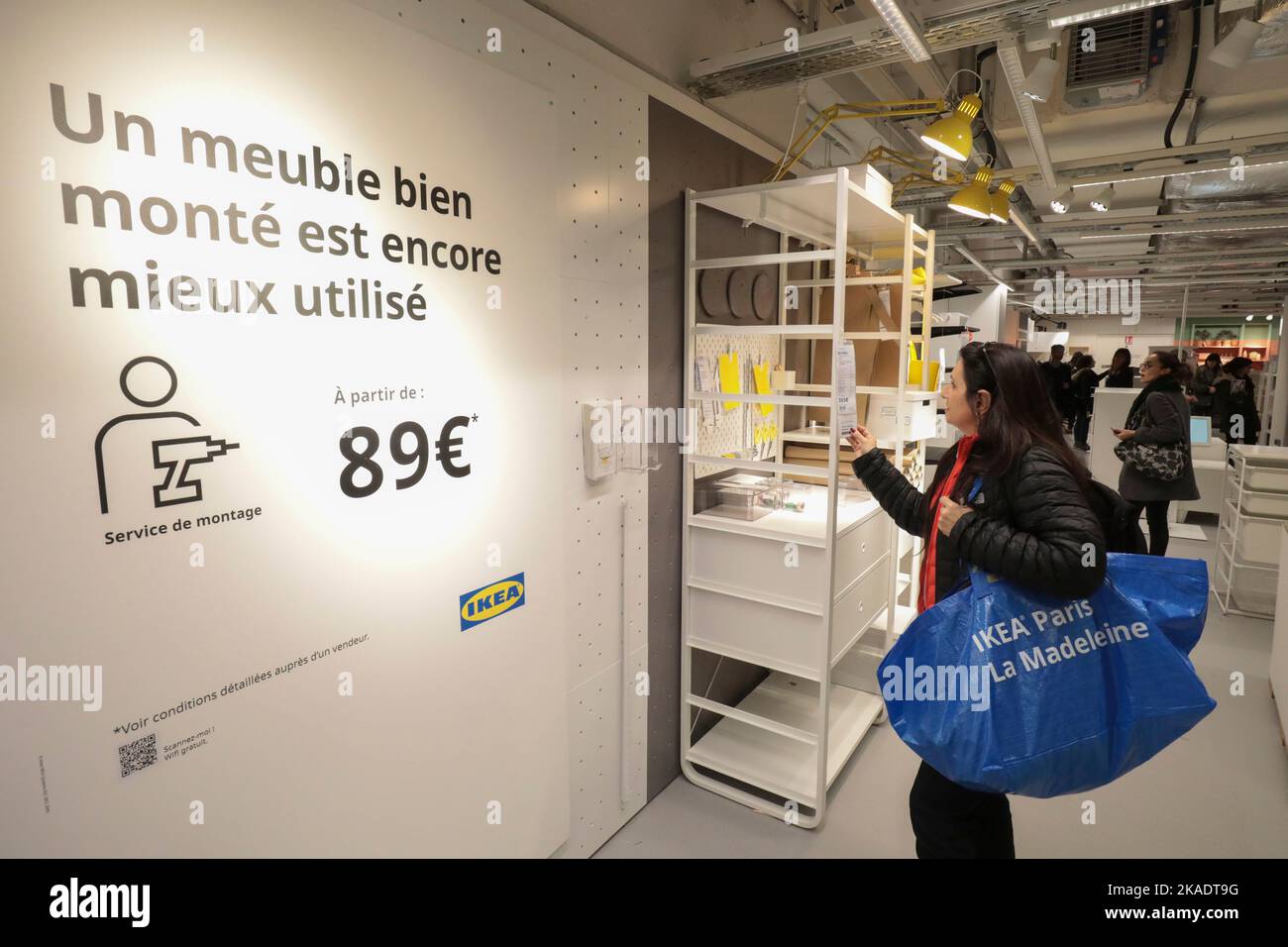 IKEA PARIS LA MADELEINE Stock Photo - Alamy
