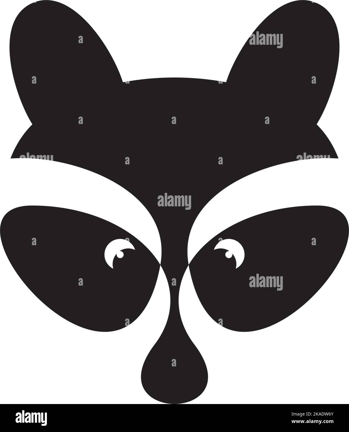 raccoon animal vector logo icon design Stock Vector Image & Art - Alamy