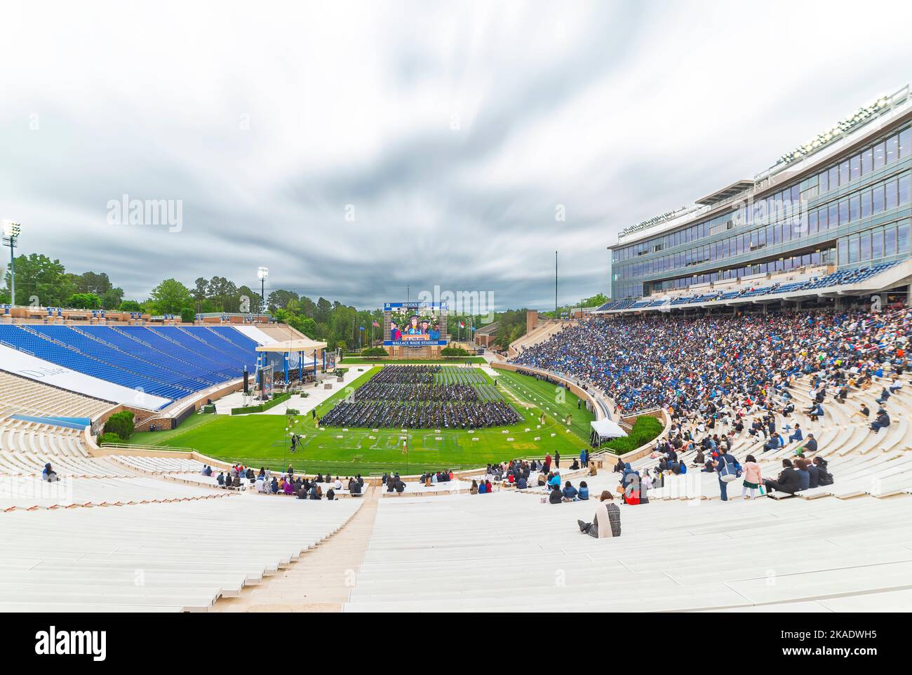 A beautiful view of the Duke University Commencement - Graduation ...