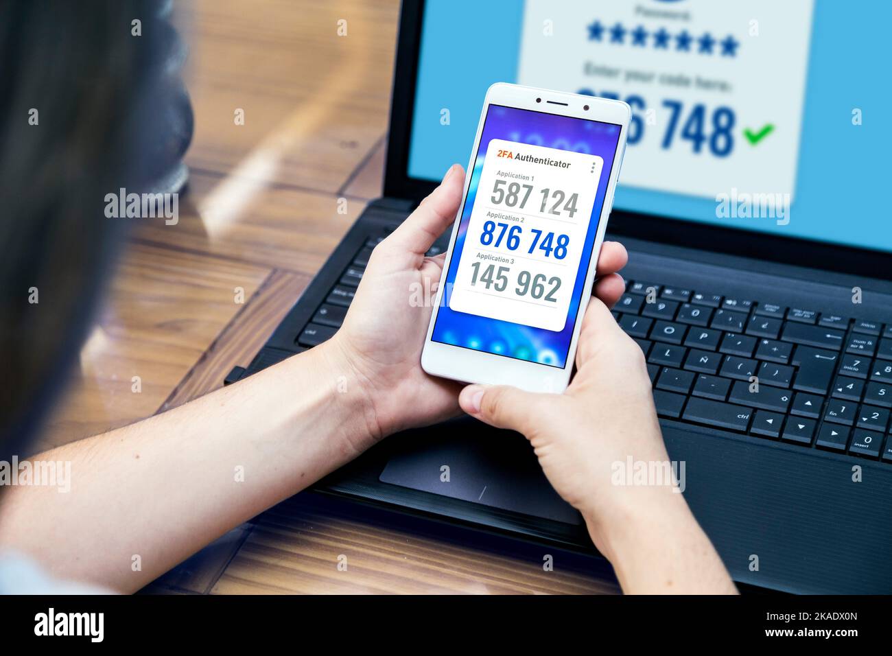 Authentication code hi-res stock photography and images - Alamy