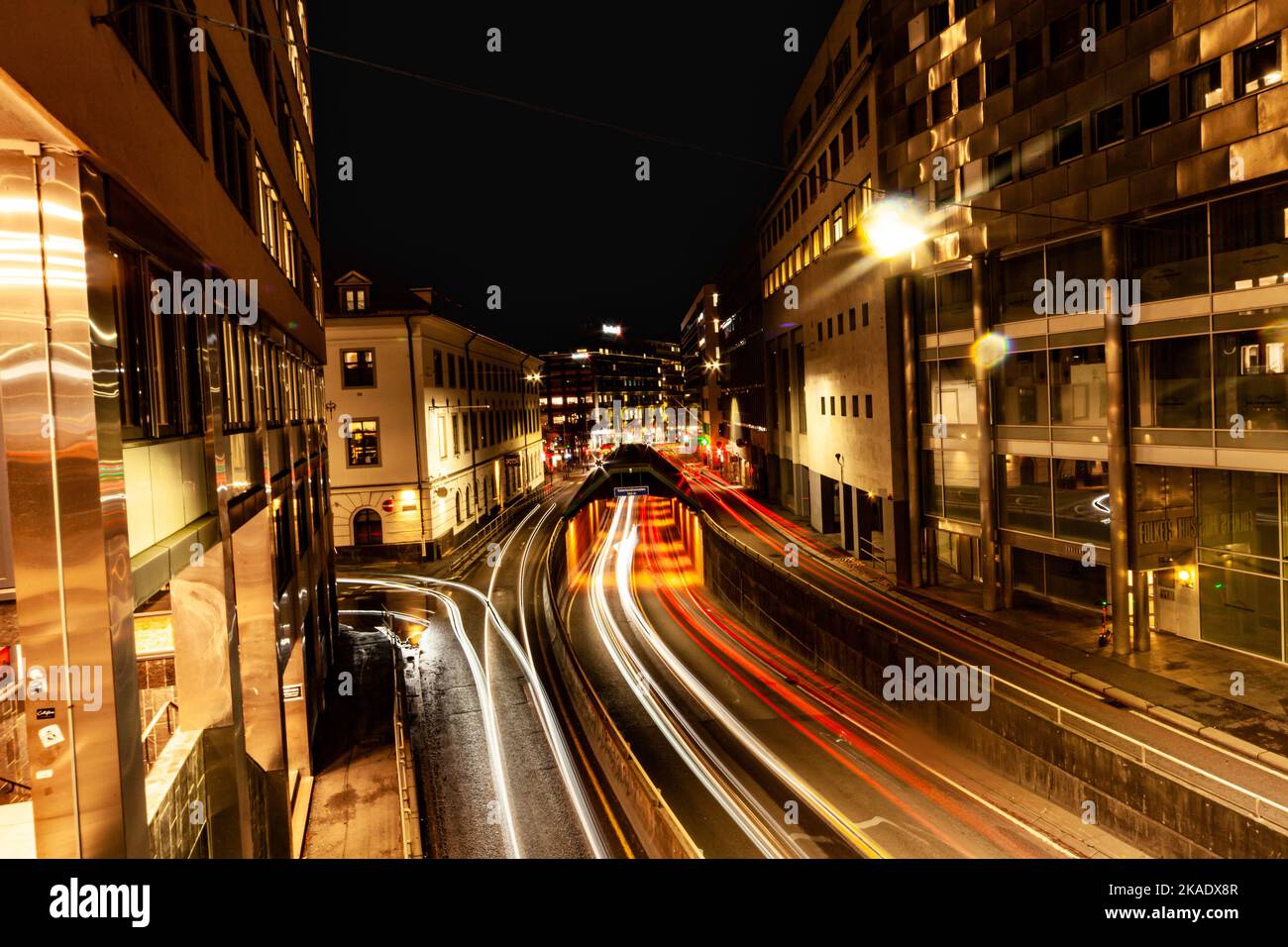 Railway norway night hi-res stock photography and images - Alamy