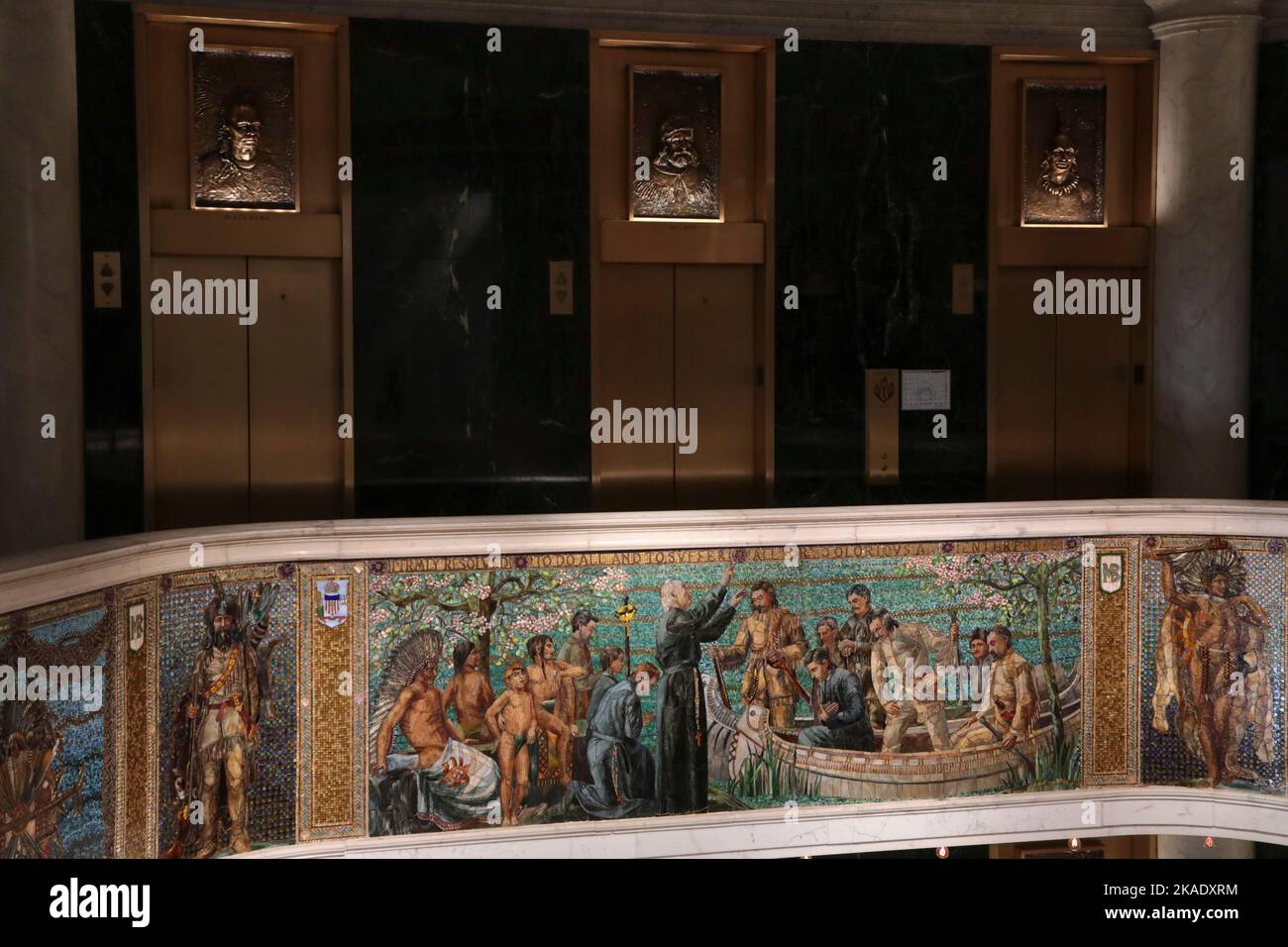 Chicago building marquette hi-res stock photography and images - Alamy