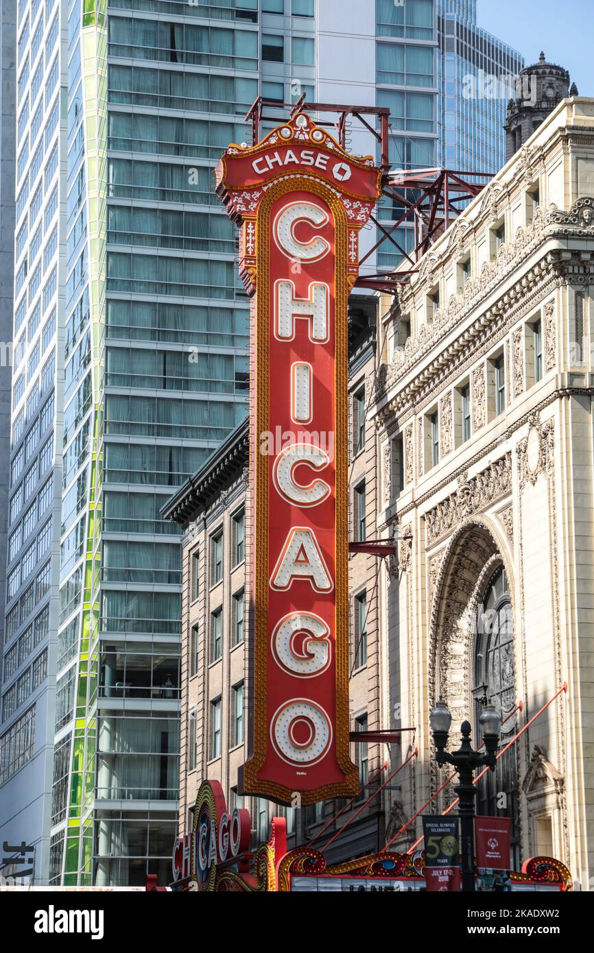 Chicaco theatre hi-res stock photography and images - Alamy
