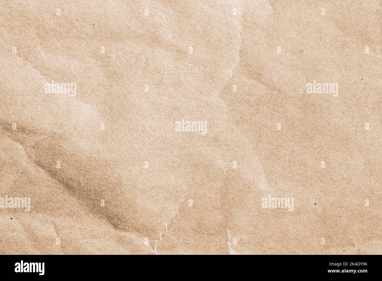 Crumpled sheet of eco paper, texture closeup, zero waste material Stock ...