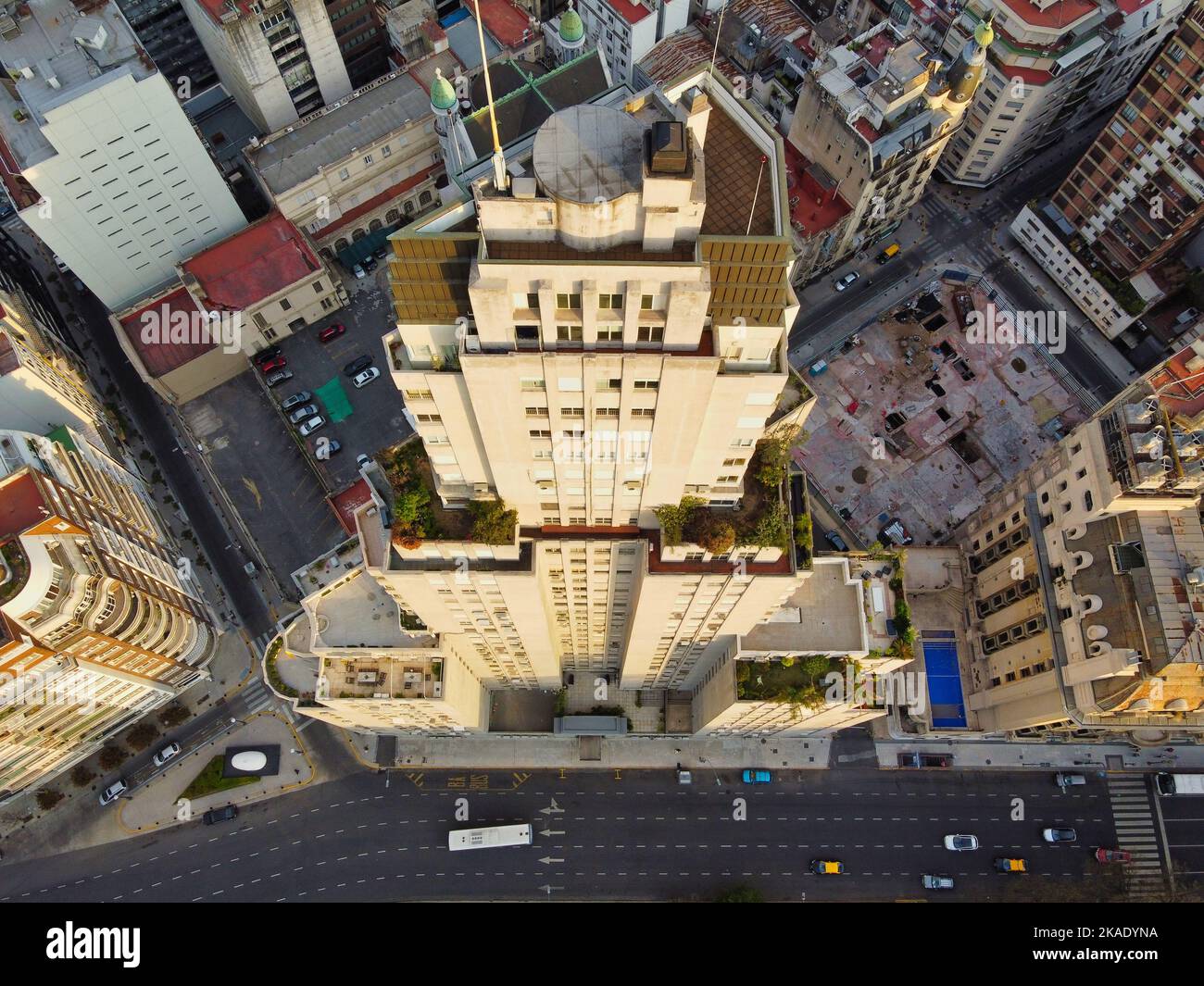 Kavanagh building sunset buenos aires hi-res stock photography and ...