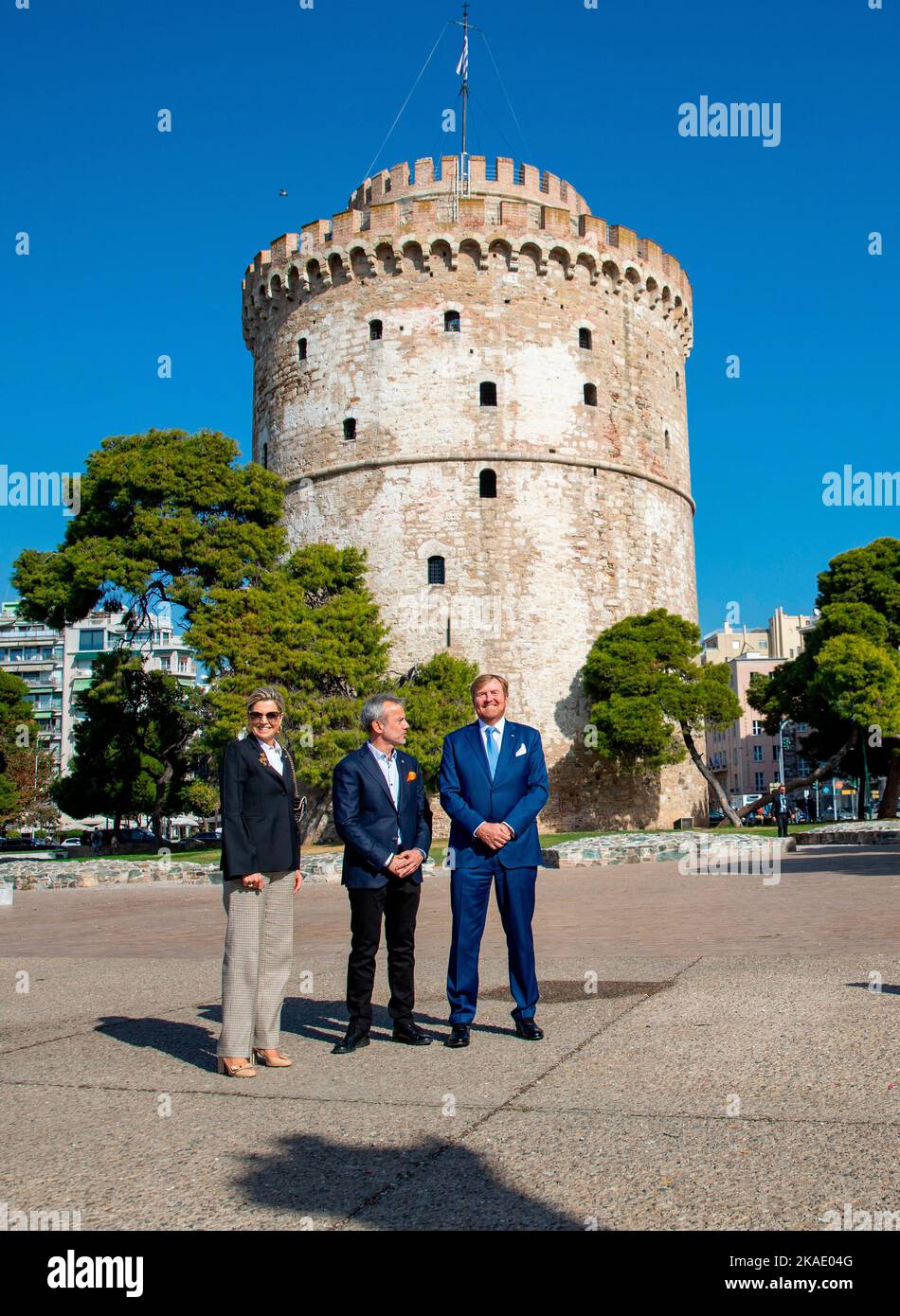 Thessaloniki, Griechenland. 02nd Nov, 2022. King Willem-Alexander and ...