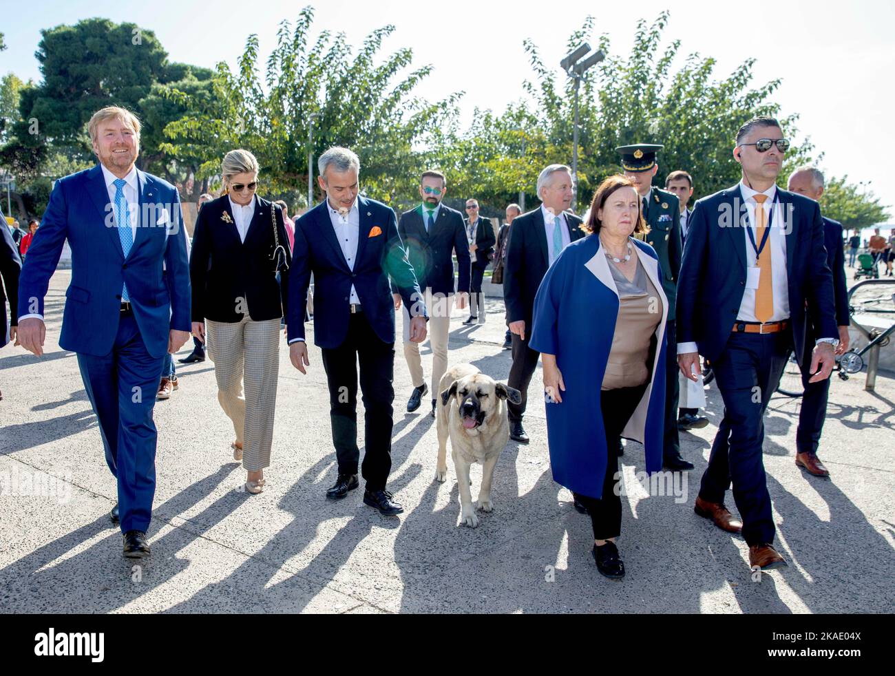 Thessaloniki, Griechenland. 02nd Nov, 2022. King Willem-Alexander and ...
