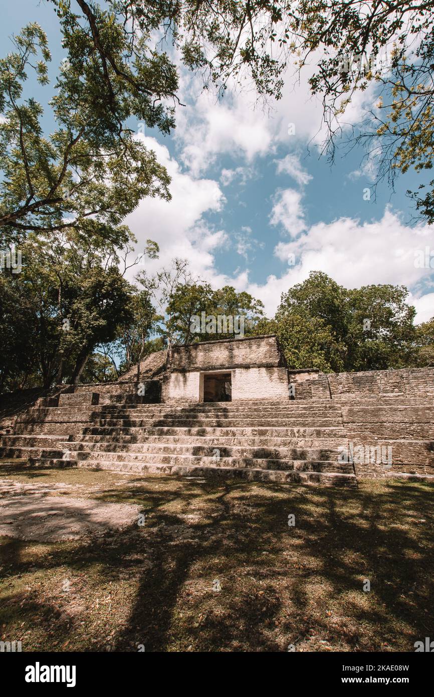 Maya Archaeology Site of Cahal Pech in San Ignacio Town, Cayo District ...