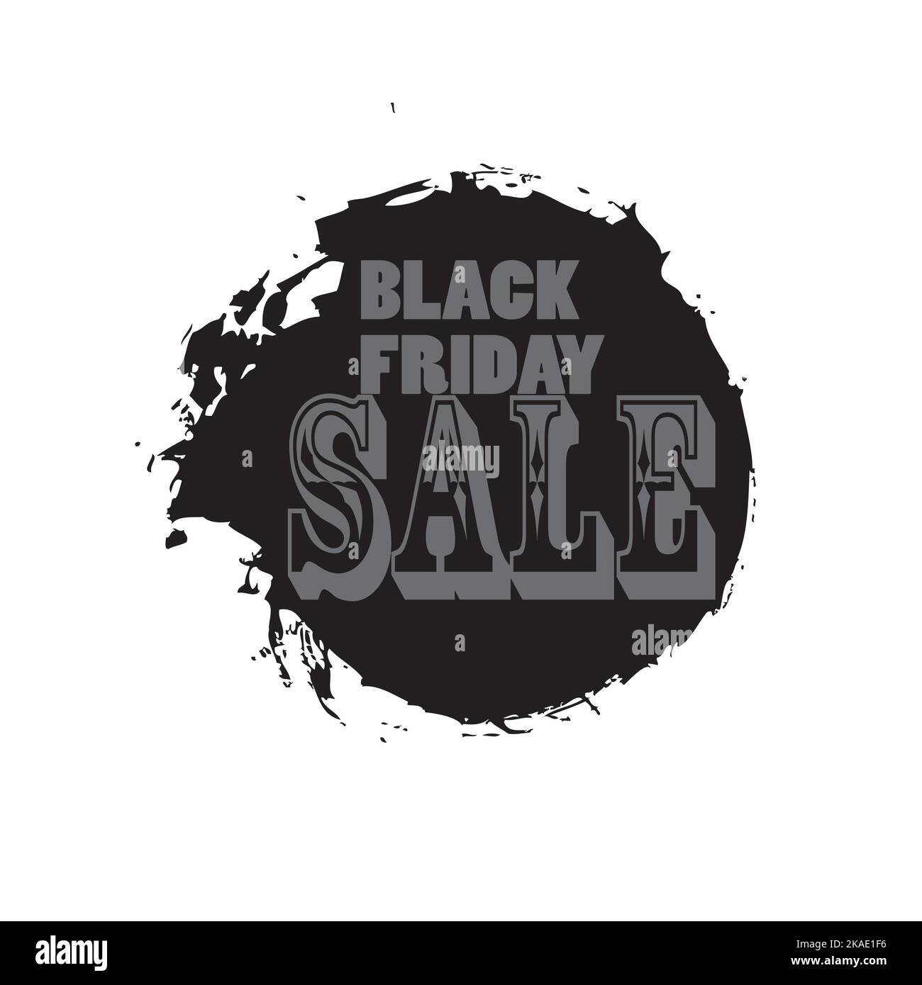 Black friday sale watercolor vector texture background. Grunge hand ...