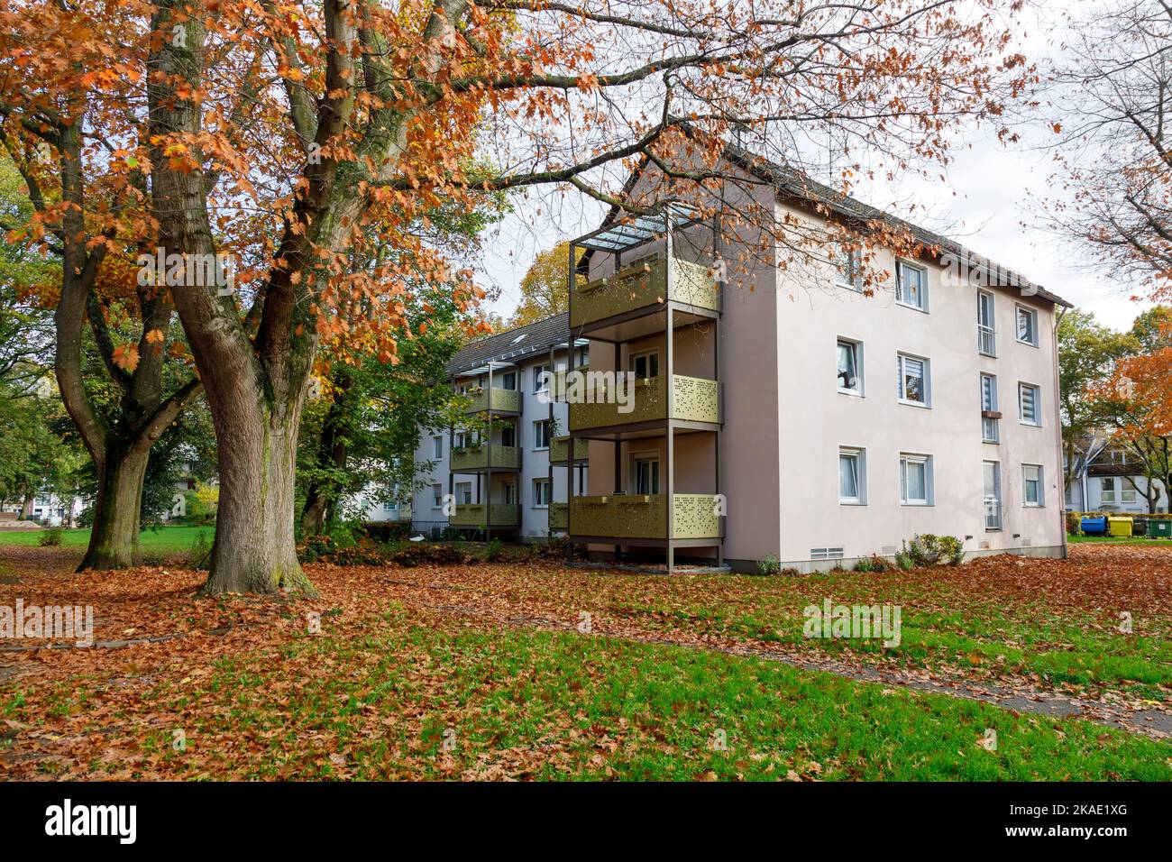 Rental apartments of a housing association Stock Photo - Alamy