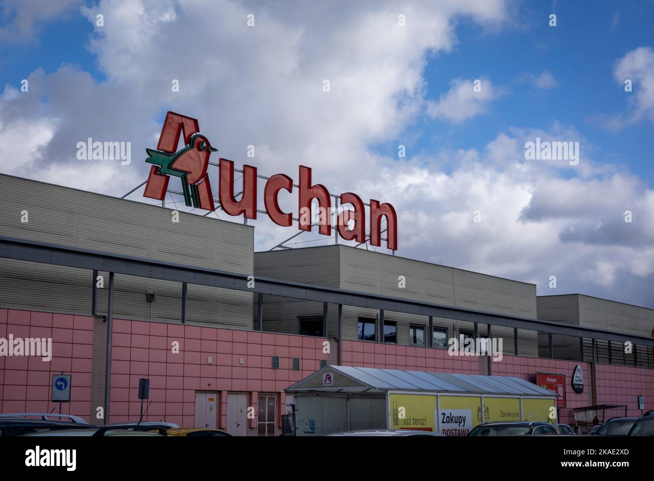 Auchan outside hi-res stock photography and images - Alamy