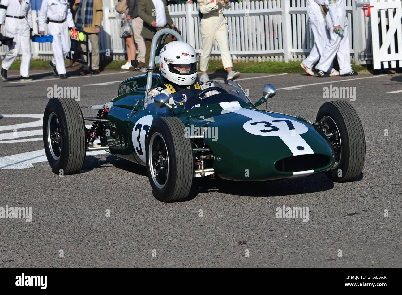 Andrew Taylor, Cooper-Ford T56, Chichester Cup, a twenty minute race ...