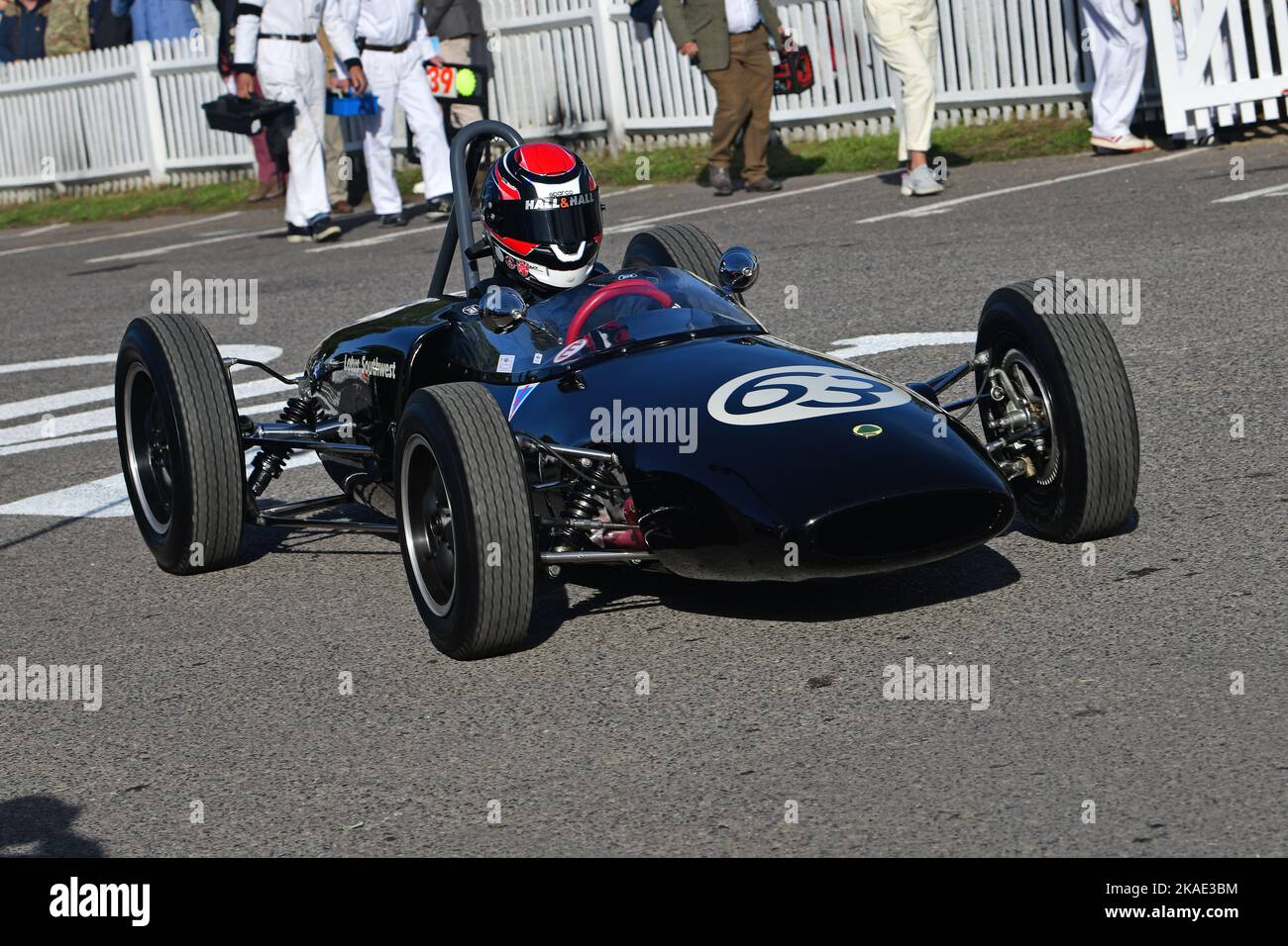 Stephan Joebstl, Lotus-Ford 20, Chichester Cup, a twenty minute race ...