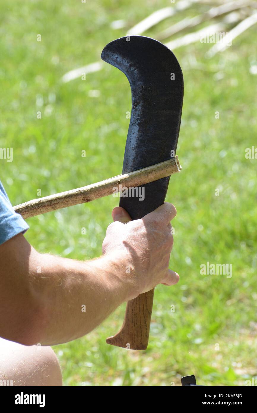 Billhook hi-res stock photography and images - Alamy