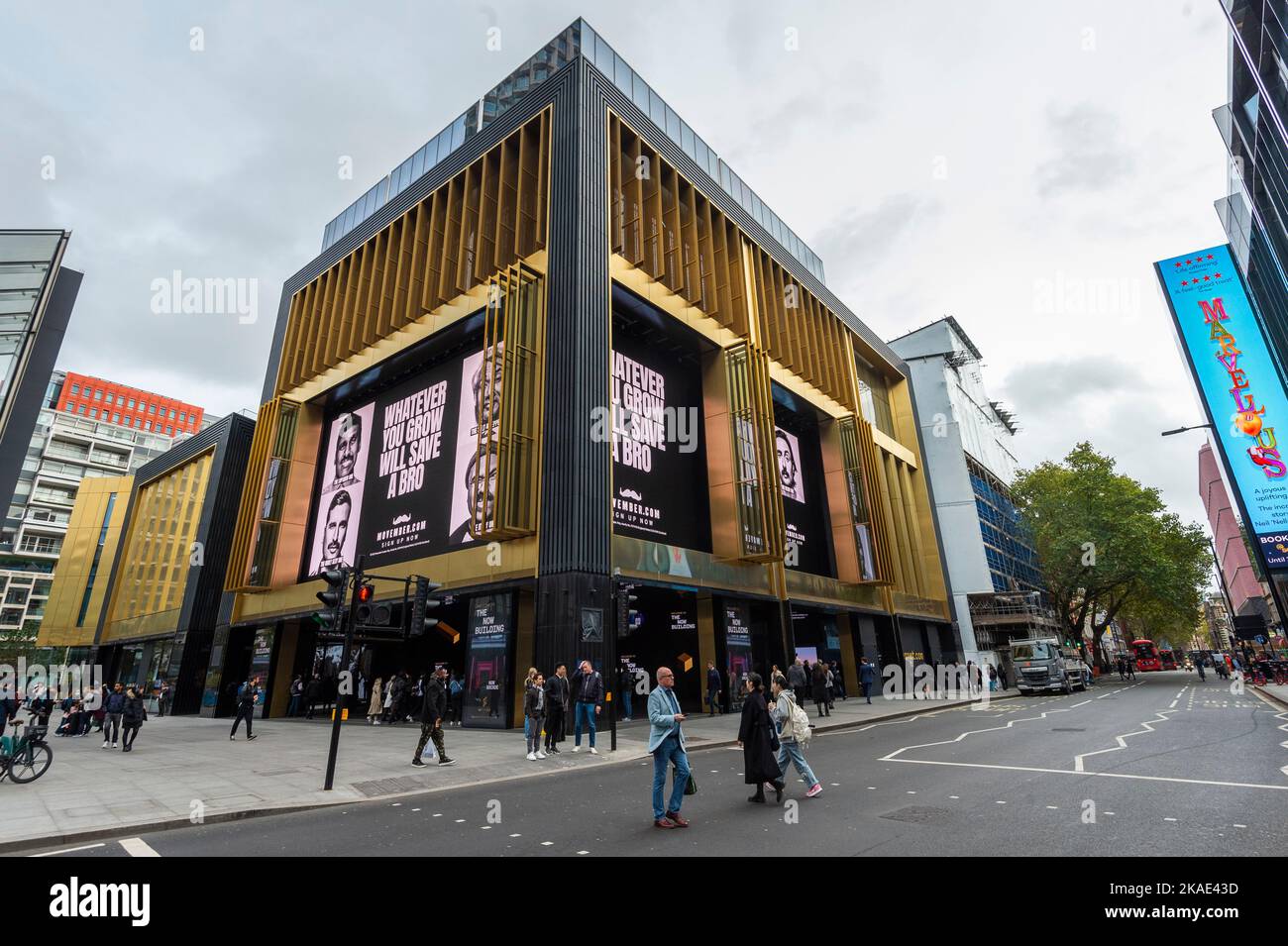London, UK. 2 November 2022. Exterior view of The Now Building which ...