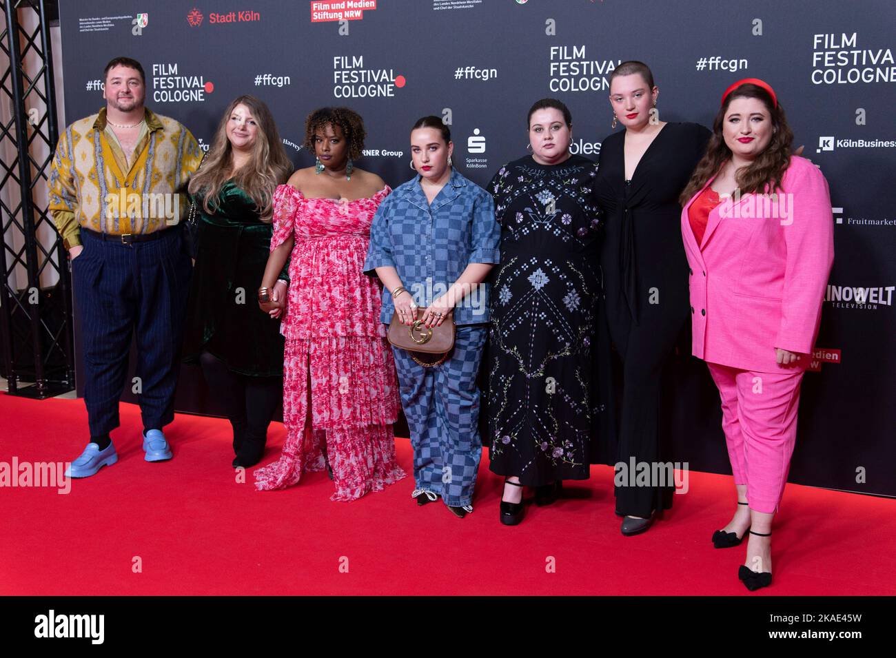 from left: Daniel ZILLMANN, actor, Aylin KOCKLER, author, Rosina KALEAB ...