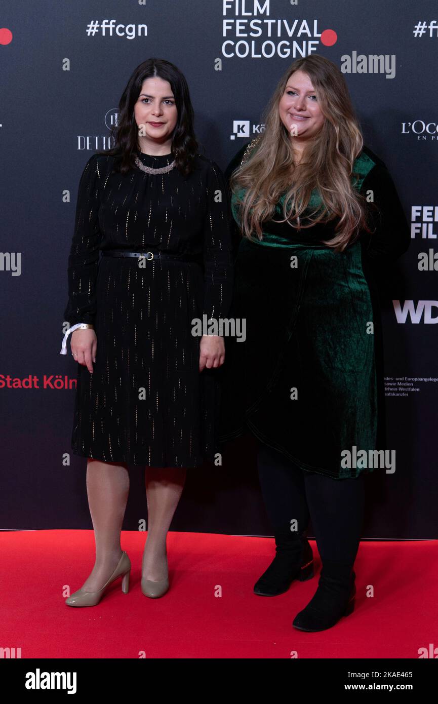 Cologne, Deutschland. 22nd Oct, 2022. from left: Ferdos SILILO-SIMON ...