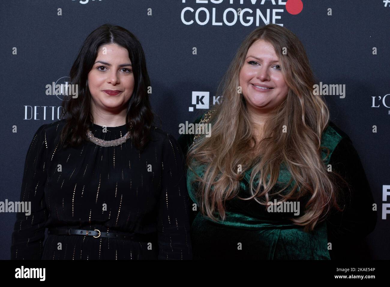 Cologne, Deutschland. 22nd Oct, 2022. from left: Ferdos SILILO-SIMON ...