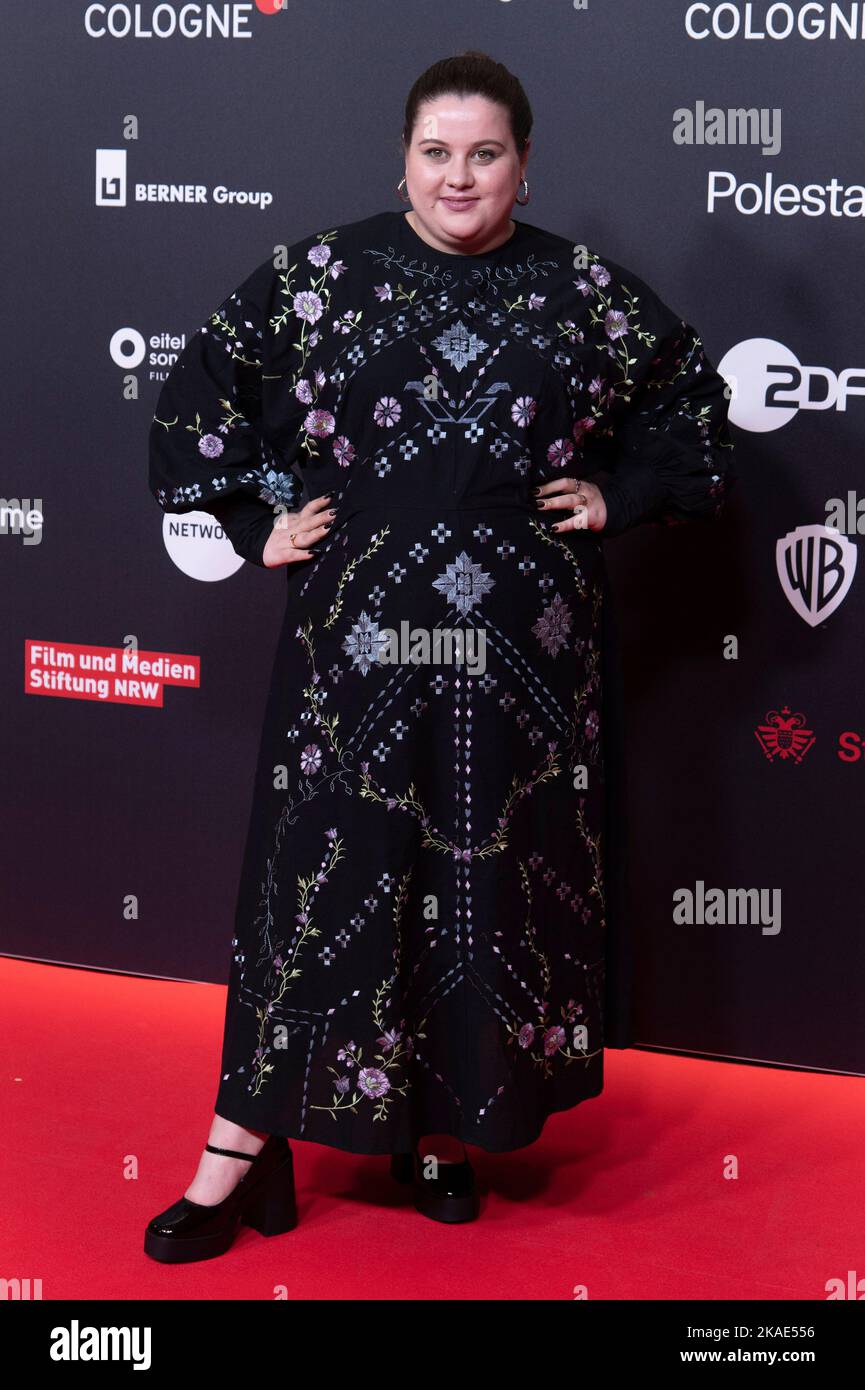 Cologne, Deutschland. 22nd Oct, 2022. Judith GAILER, actress, red ...