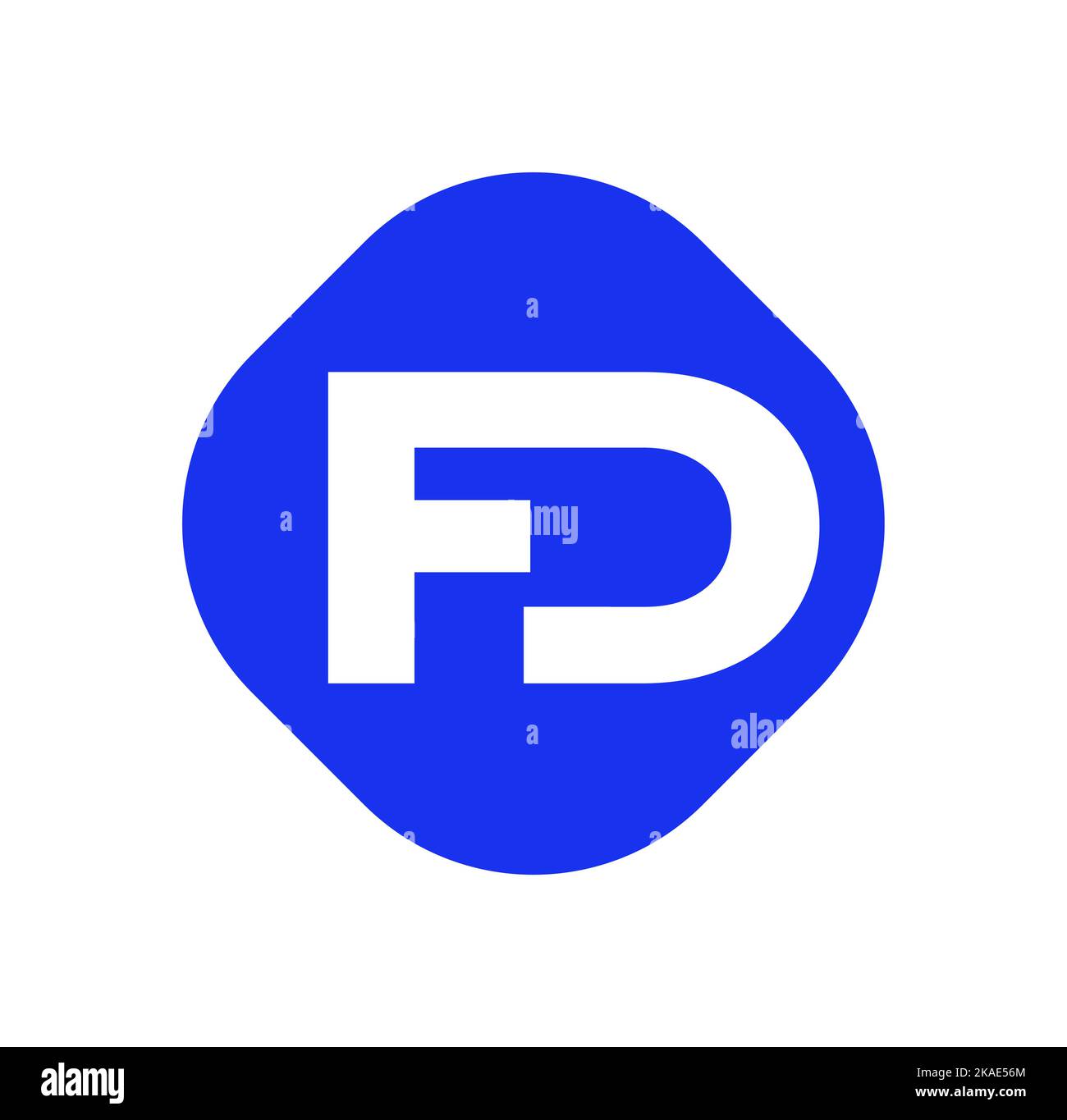 A vector of 'FD' logo on a white background Stock Vector Image & Art ...