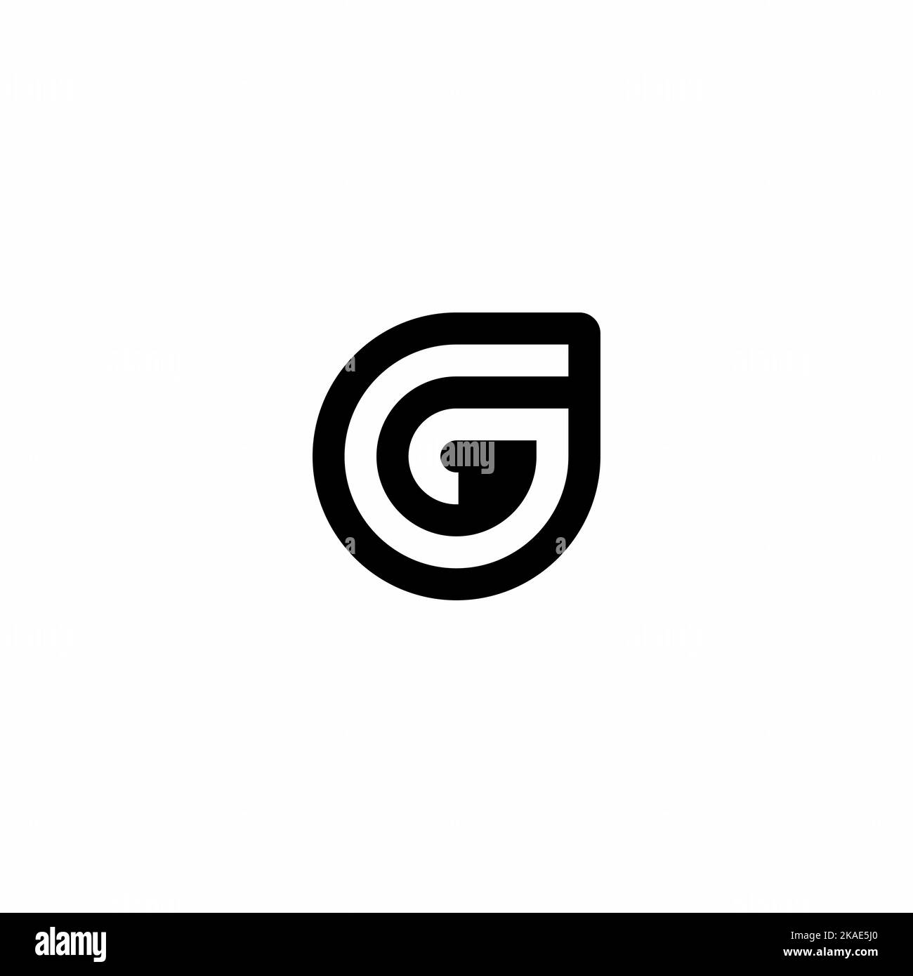 G logo simple elegant nuance Stock Vector Image & Art - Alamy