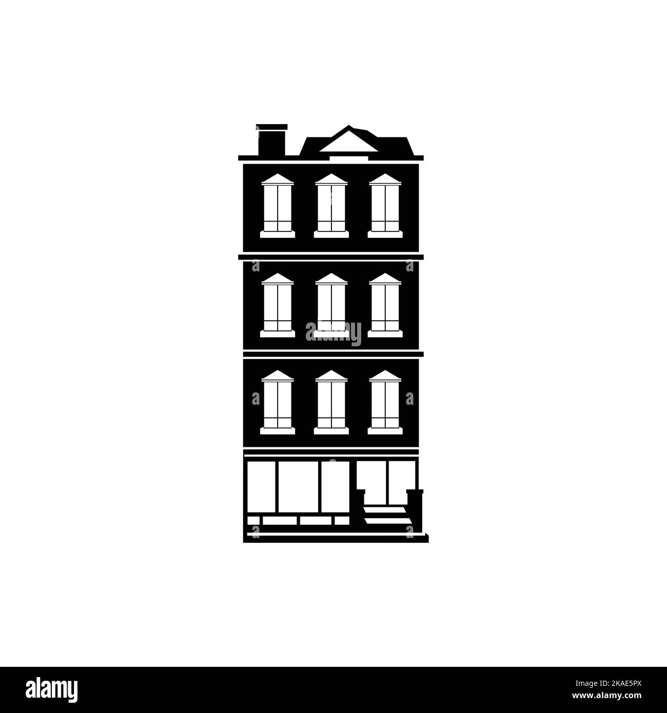 Single Building Silhouette