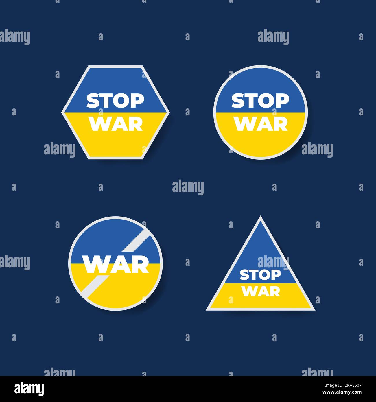 this is a collection of signs for the conflict between Russia and ...