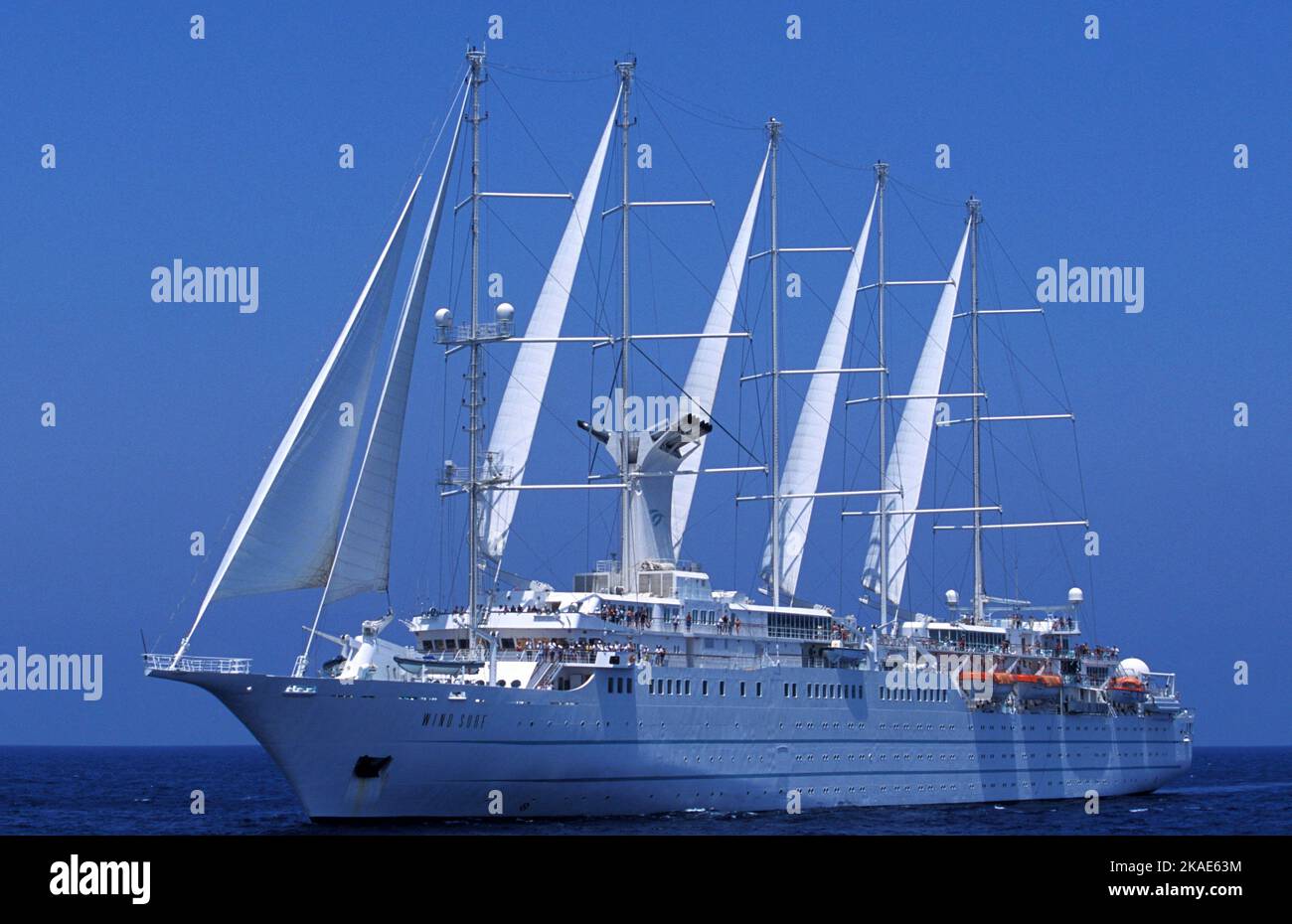 Cruise ship with five masts hi-res stock photography and images - Alamy
