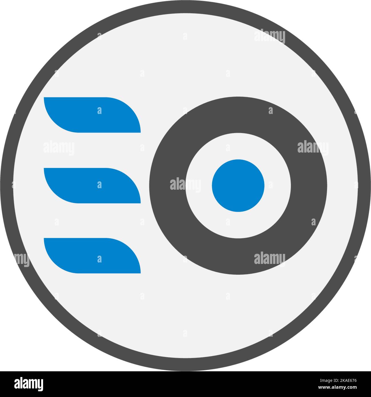 A vector illustration of EO logo icon template Stock Vector Image & Art ...